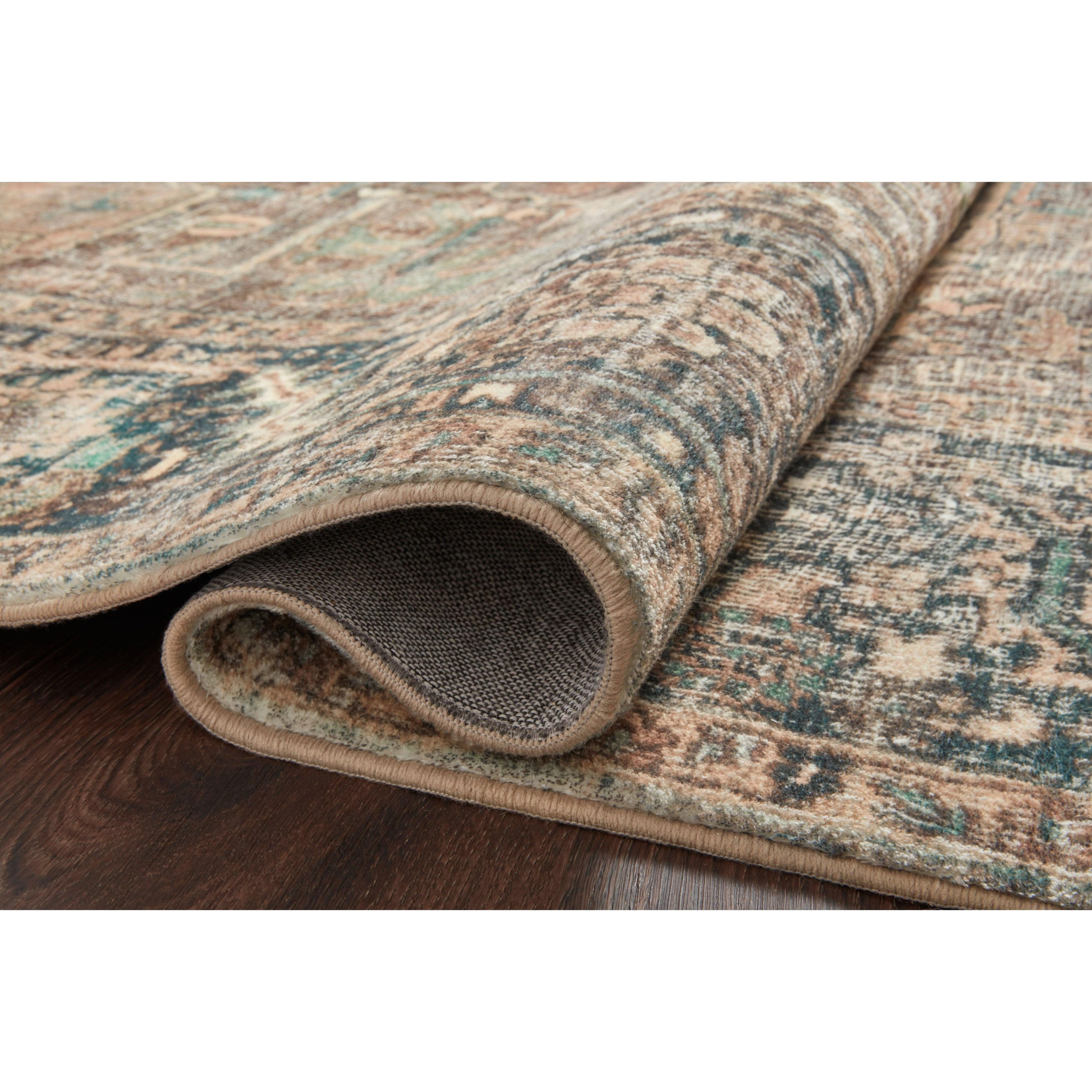 Margot MAT-02 Terracotta / Lagoon – The Rug District