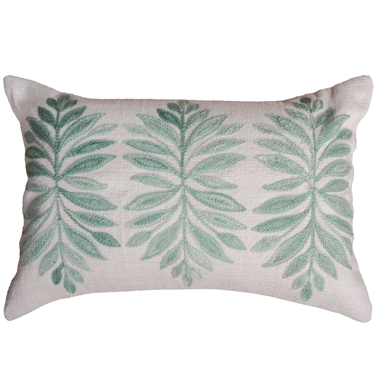 Thayer T22302 Green/Natural Pillow – The Rug District