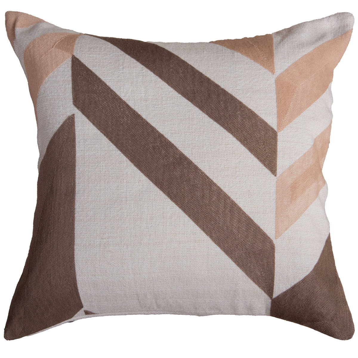 Thayer T22361 Natural/Brown/Blush Pillow – The Rug District