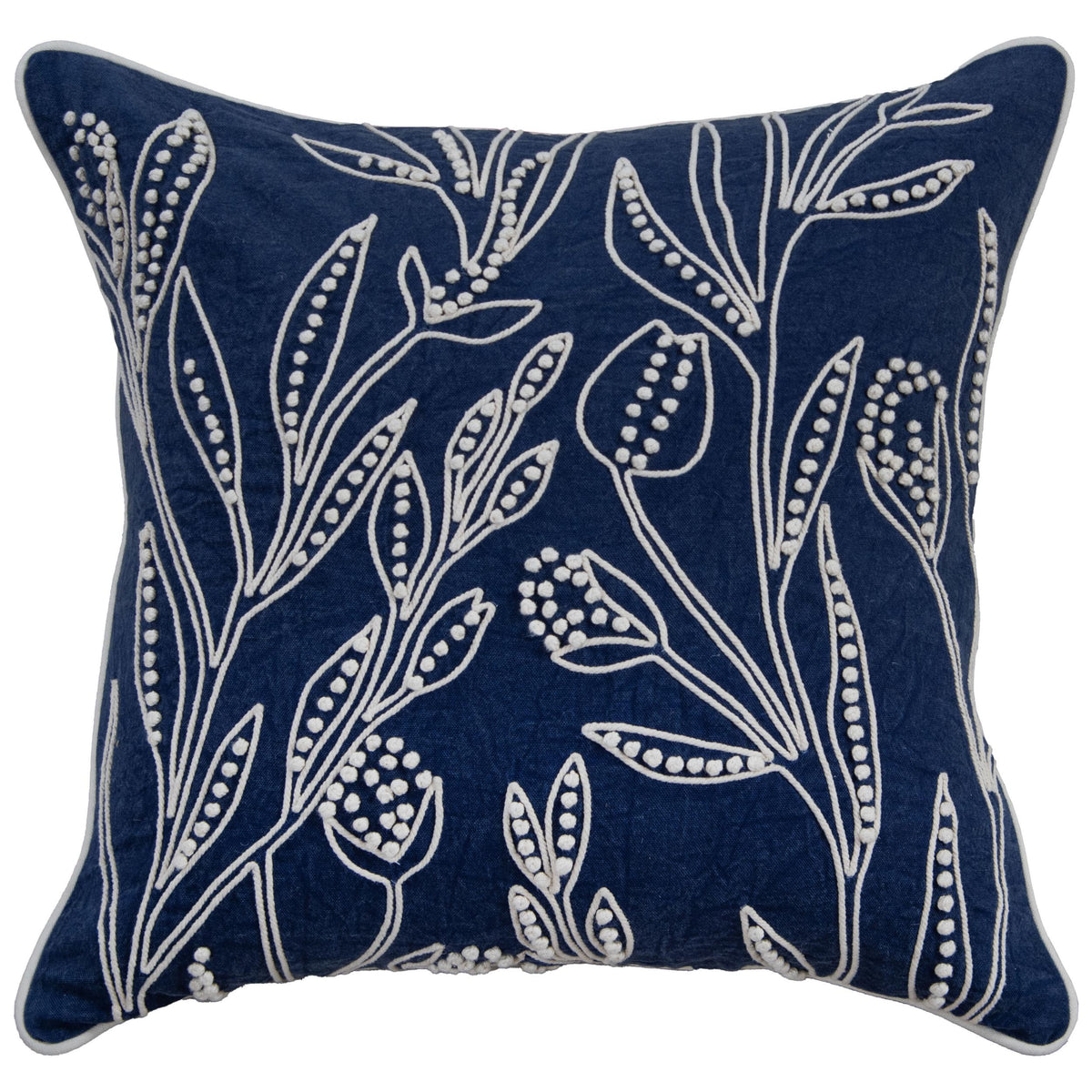 Thayer T23545 Blue/Natural Pillow – The Rug District